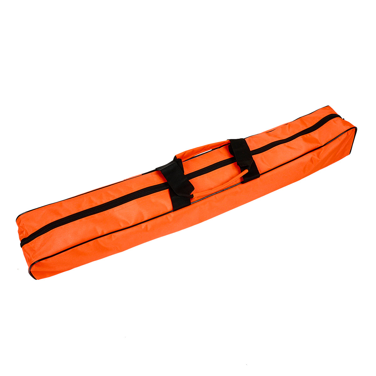 Junior Twirling Baton Bag – Orange with Black Piping – Twirling Boutique