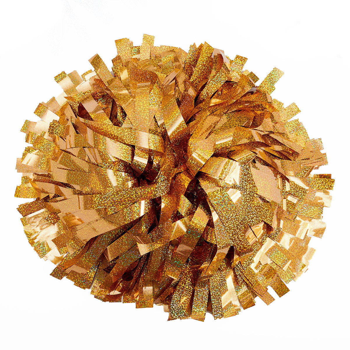 Gold holographic pom – Twirling Boutique