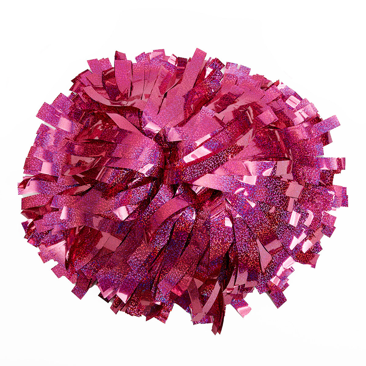 Pompon rose foncé hologramme – Twirling Boutique