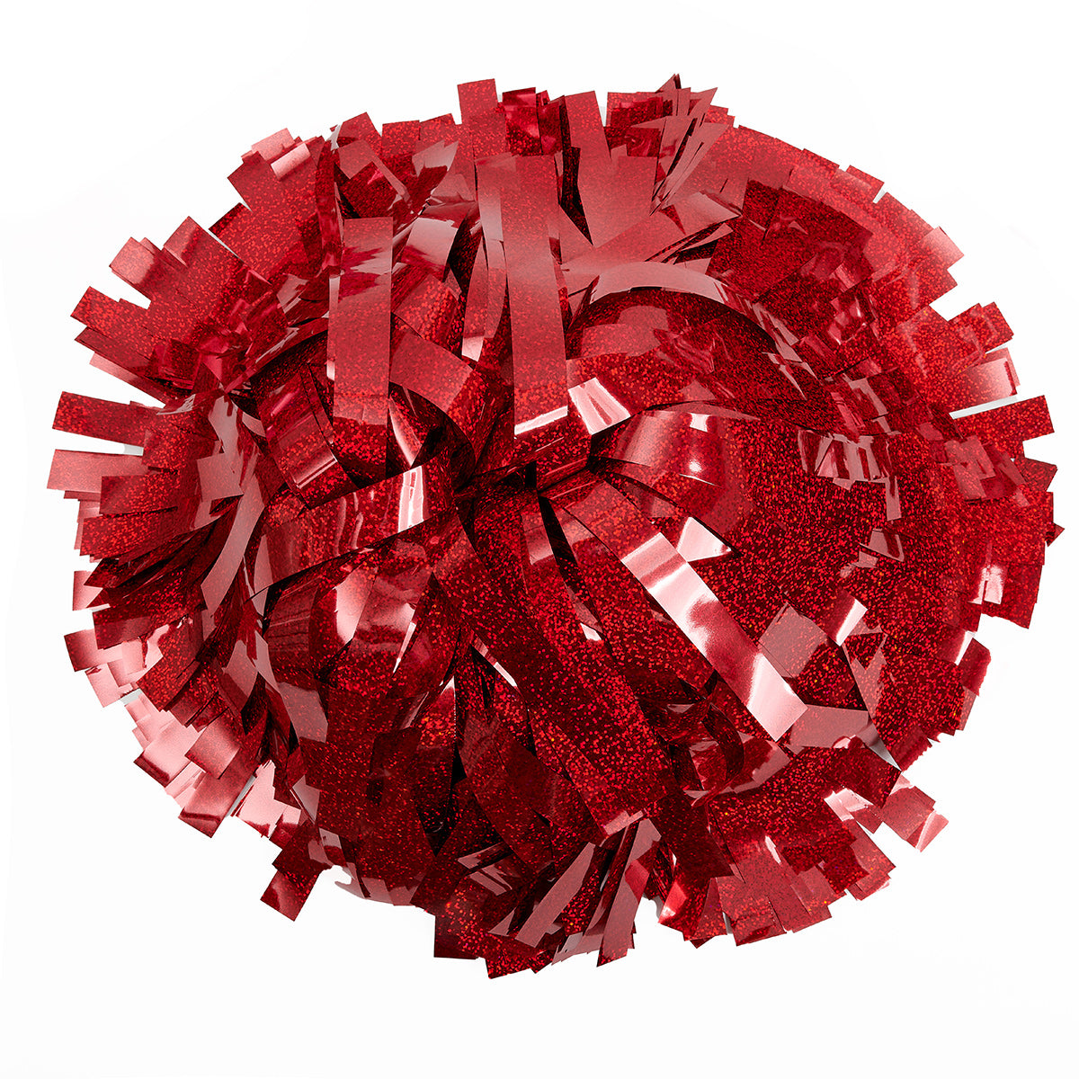 Pompon rouge hologramme – Twirling Boutique