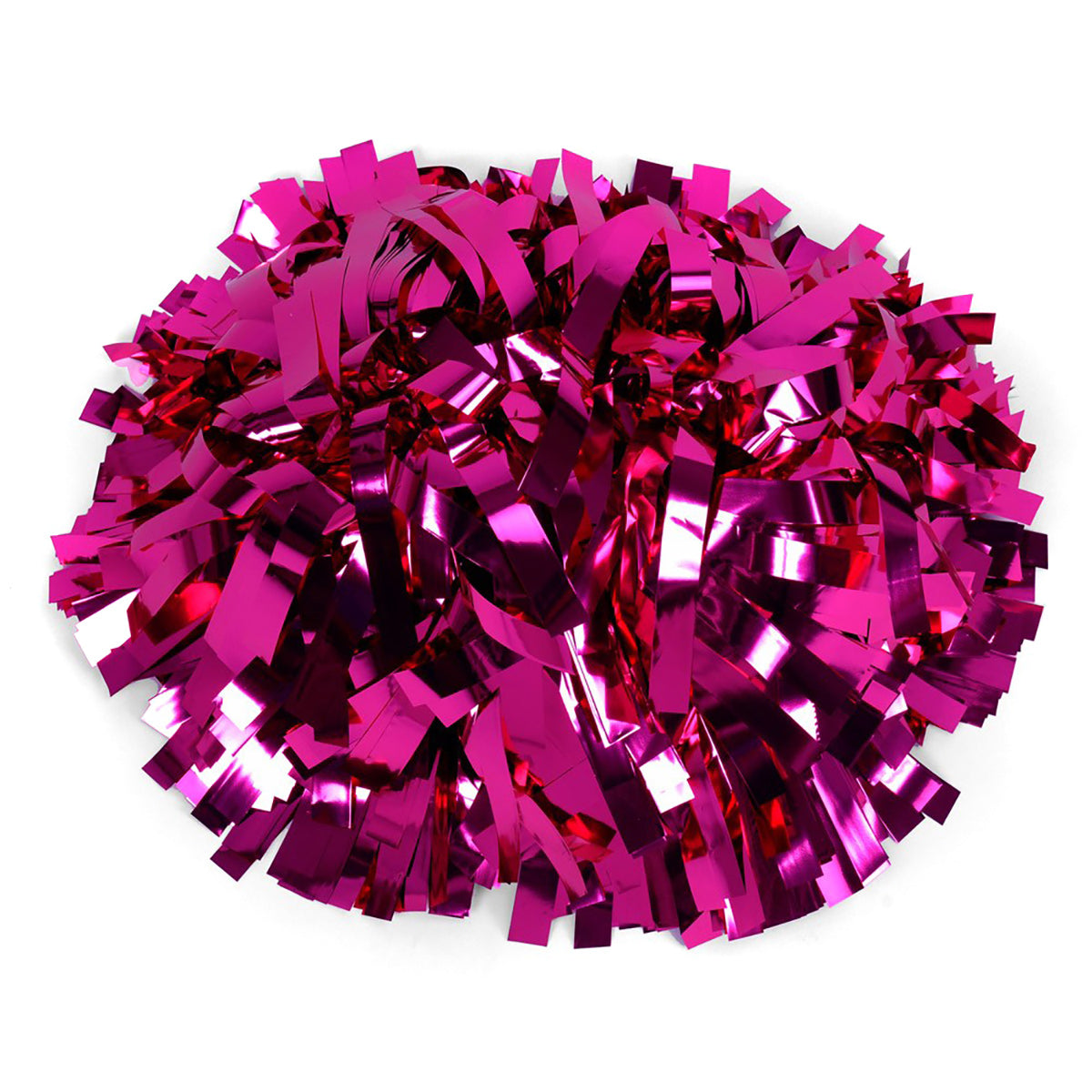 Pompon fuschia metal – Twirling Boutique